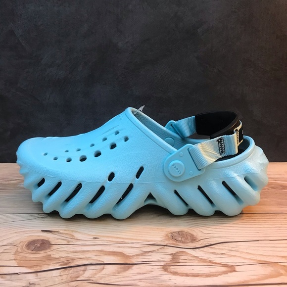 CROCS | Shoes | Crocs Echo Clog Arctic Blue | Poshmark